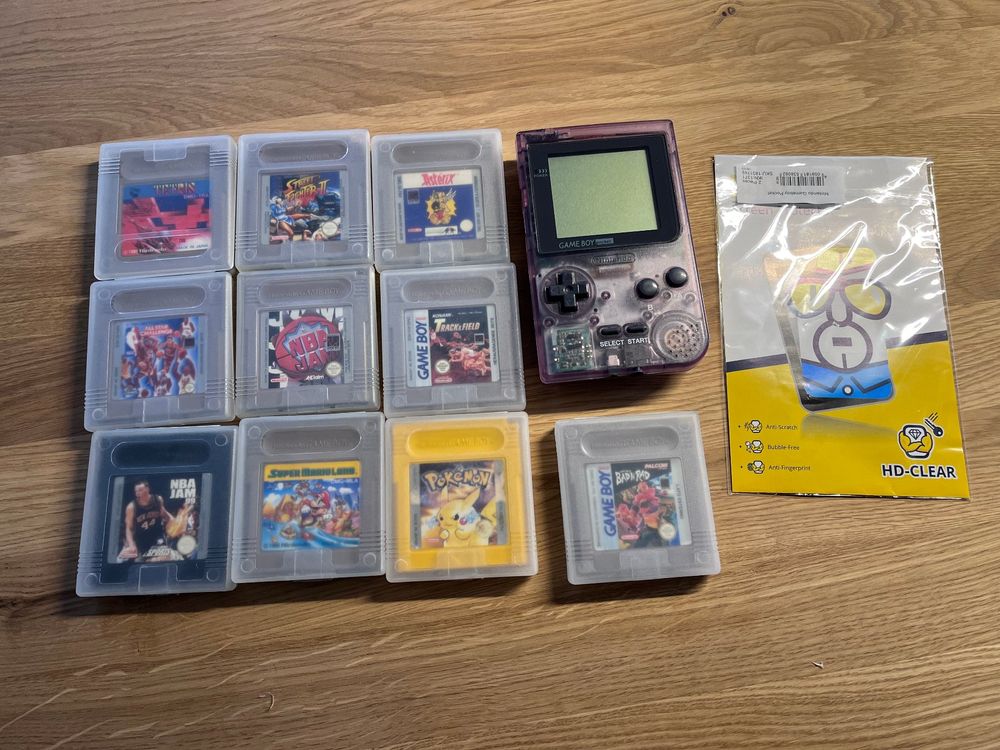 Game Boy Pocket clear mit 10 Spielen (Gebraucht) in Schlieren für CHF ...