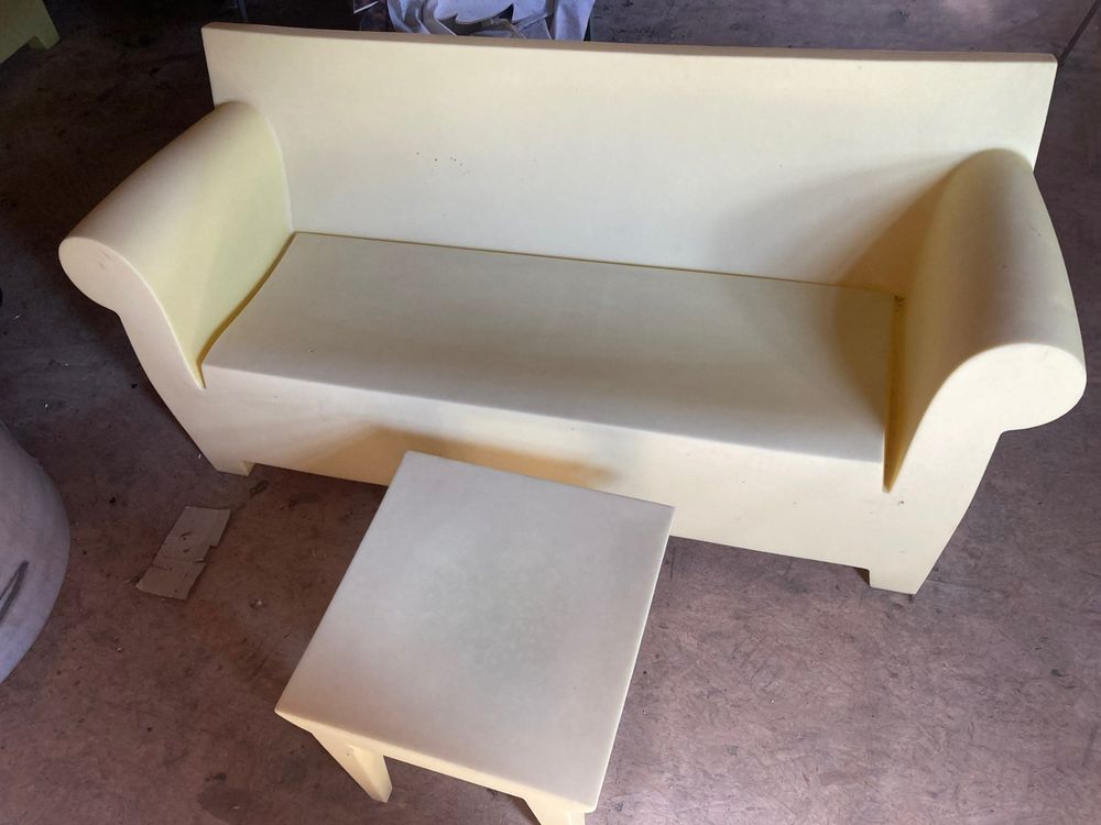 Kartell Designer Sofa Garten Möbel Lounge Stuhl Tisch (Gebraucht) in ...