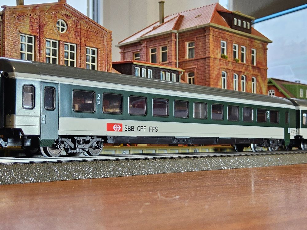 Märklin 6 tlg. SBB IC Reisezug Einheitswagen mit Restaurant | Kaufen ...