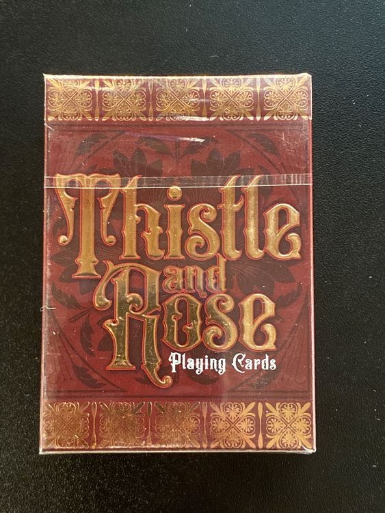 Thistle & Rose Playing Cards - Limited Edition #285/500 (Gebraucht) in ...