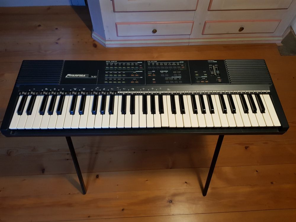 Keyboard Farfisa TK80 (Gebraucht) in Wil/ZH für CHF 1 – nur Abholung ...