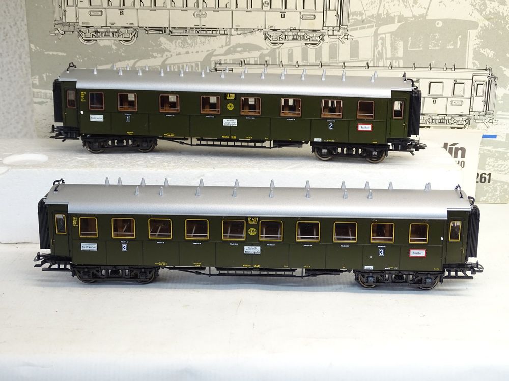 Märklin 4261 Schnellzugwagen Set, H0,WS/AC,OVP (Neu (gemäss ...