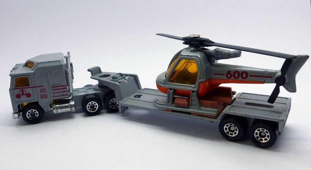CY11 KENWORTH TRUCK HELICOPTER CONVOY MATCHBOX LESNEY 1981 (Gebraucht ...
