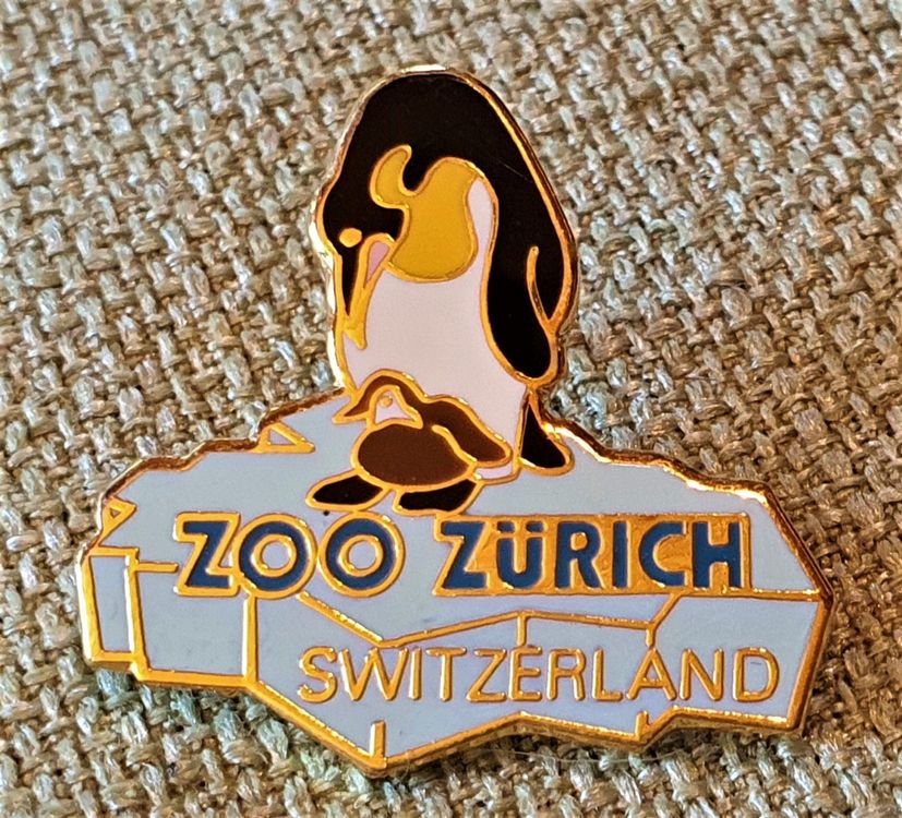 D001 - Pin ZOO Zürich Pinguin auf Eis | Kaufen auf Ricardo
