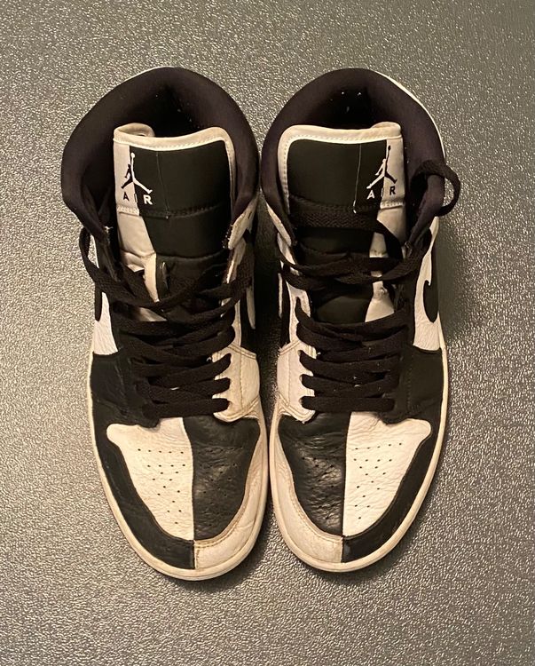 Air Jordan 1 Mid SE Split Black White Sneakers (Gebraucht) in Luzern ...