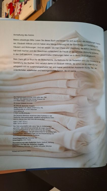 Terence Conran - Aufgeräumt! Ratgeber für Ordnung im Haus (Gebraucht ...