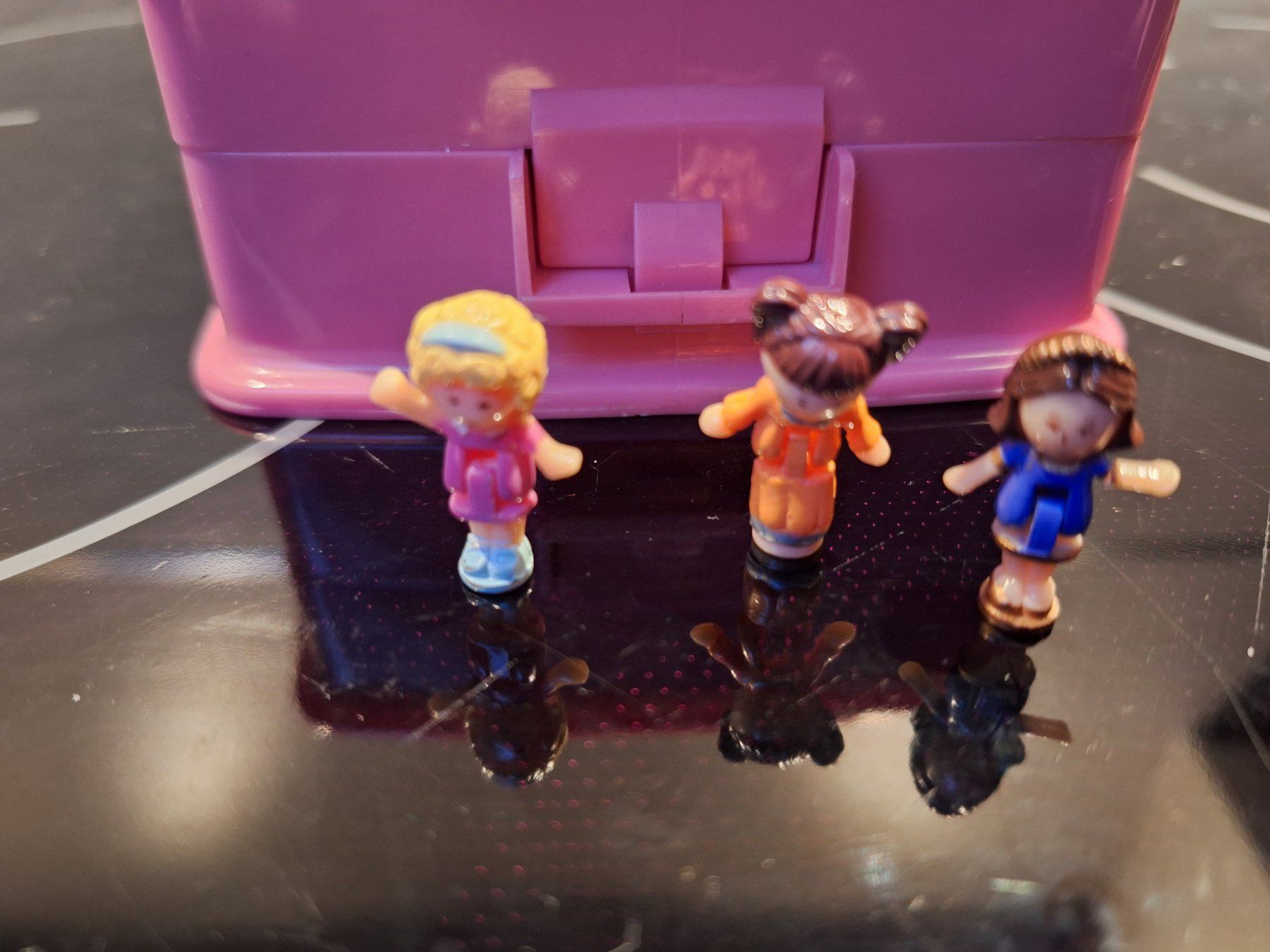 Polly Pocket 1994 Star Bright Dinner Party mit Licht (Gebraucht) in ...