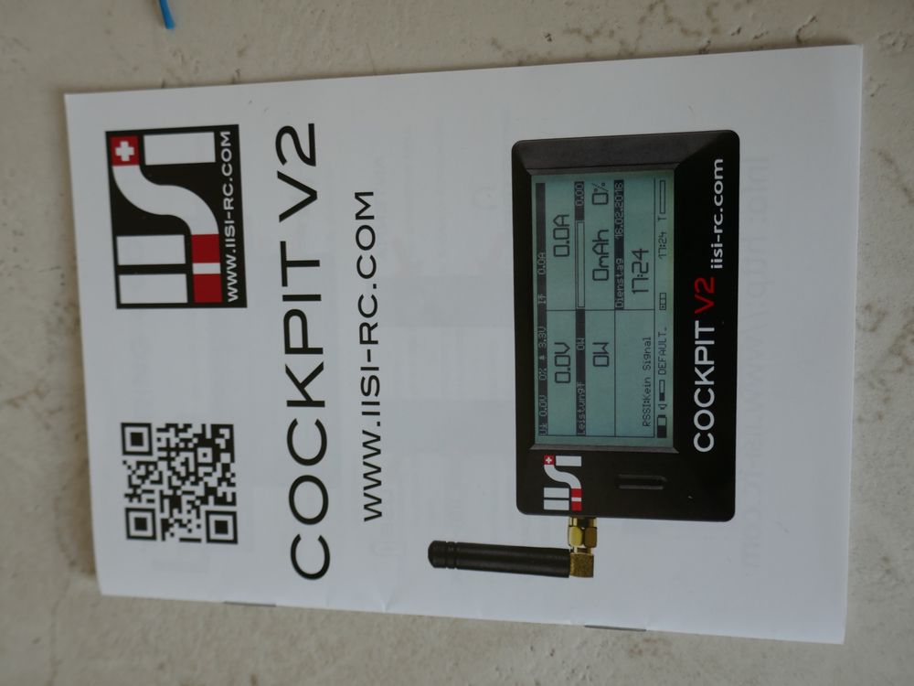 IISI Cockpit V2 Telemetrie-System (Gebraucht) in Ganterschwil für CHF ...