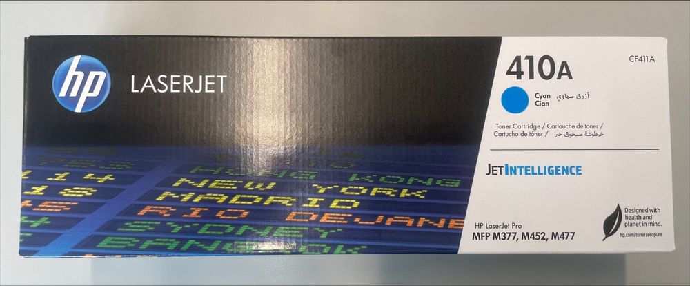 HP Toner 410A Cyan CF411A (Neu und originalverpackt) in Zumikon für CHF 60 – mit Lieferung auf ...