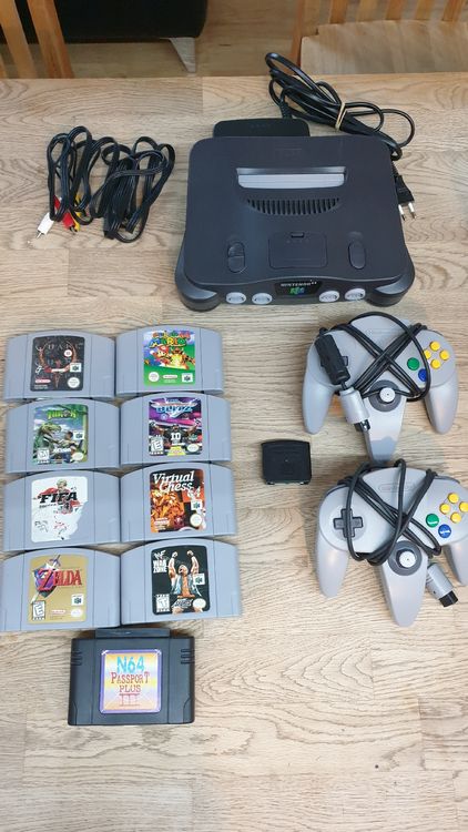 Nintendo 64 Set (Gebraucht) in für CHF 104 – mit Lieferung auf Ricardo ...