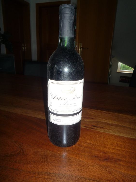 ALTER ROTWEIN CHÂTEAU RUSSOL 1992 (Neu (gemäss Beschreibung)) in Andwil ...
