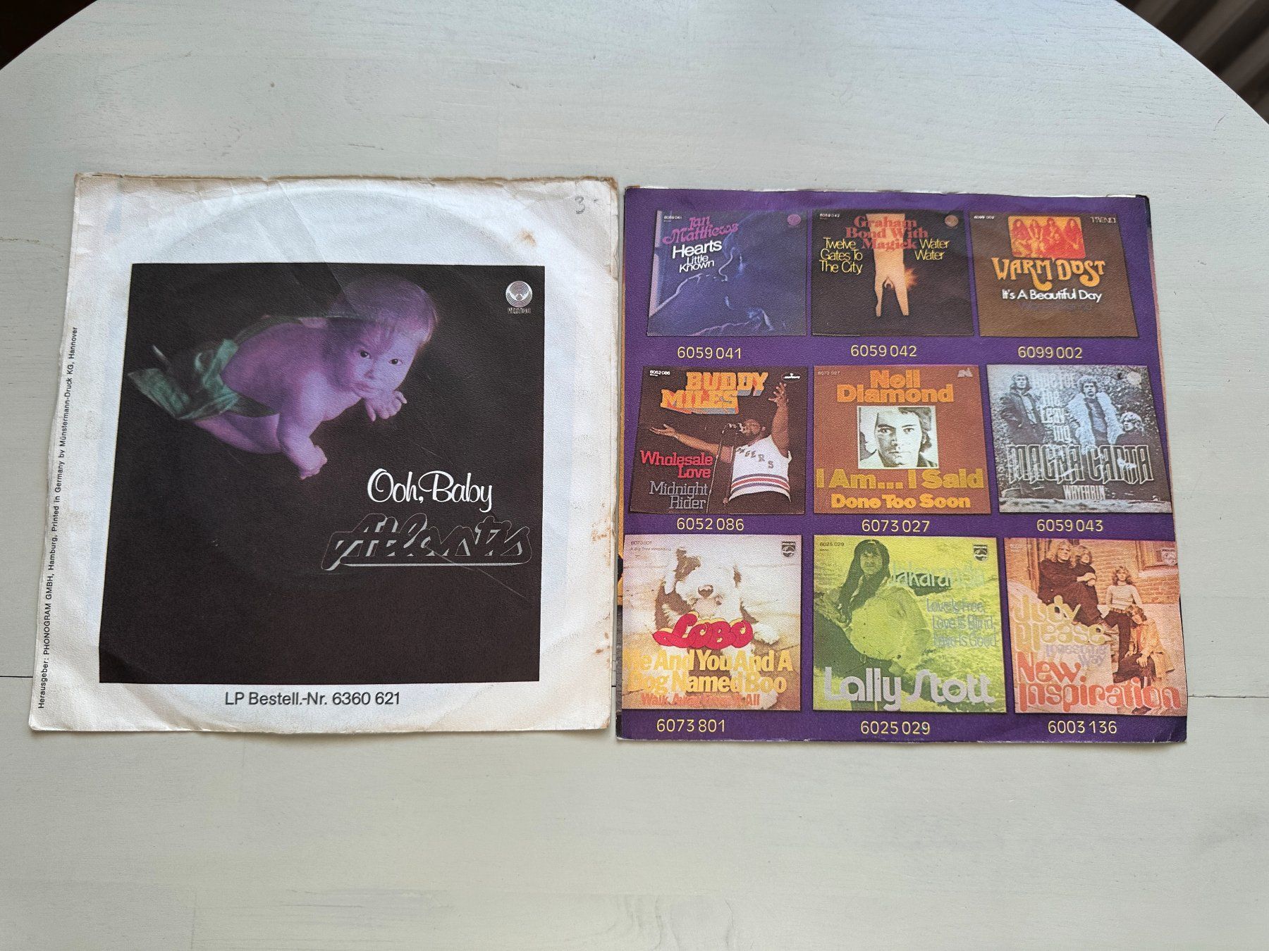 FRUMPY ATLANTIS INGA RUMPF BLUES rare Singles Top Kult (Gebraucht) in ...