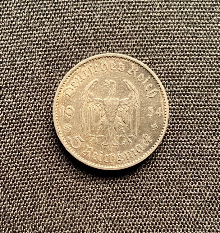 Silbermünze 1934 | Kaufen auf Ricardo