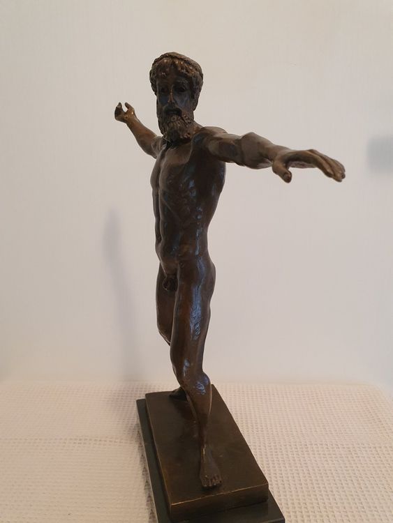 Mythologie - Zeus Gott - Neptun Statue Poseidon Bronzefigur (Neu ...
