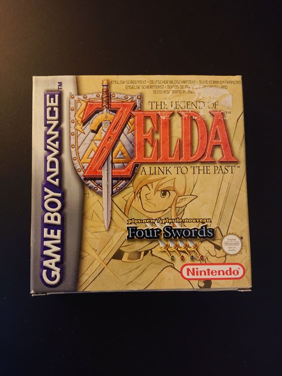 Gameboy Advance GBA - Zelda Link to the Past - Deutsch - OVP (Gebraucht ...