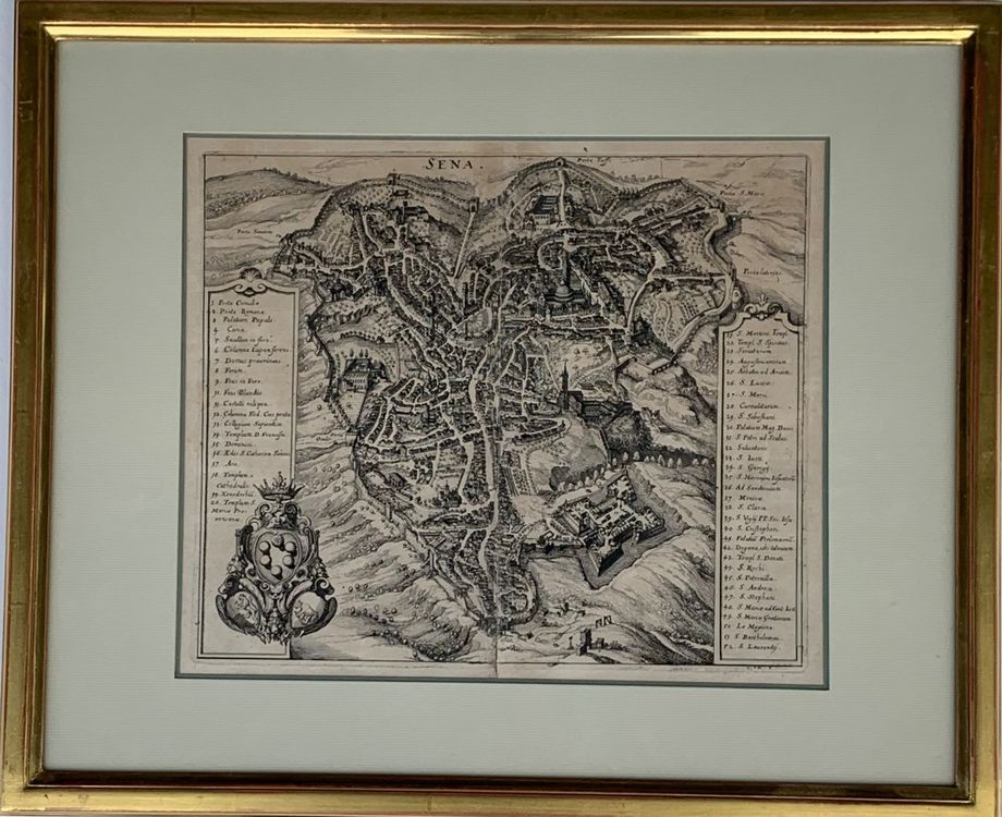 Matthäus I MERIAN (1593-1650) Stich Sena | Kaufen auf Ricardo