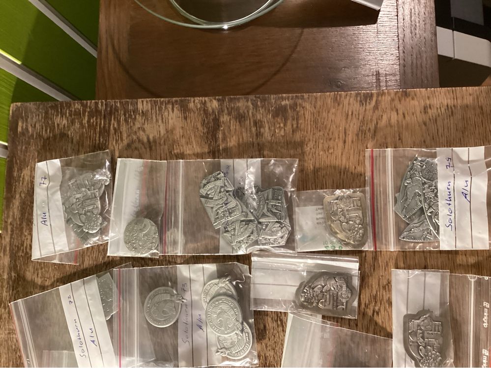 Fasnachtsplakette Sammlung Solothurn, Honolulu 1970-1979 alt (Gebraucht ...