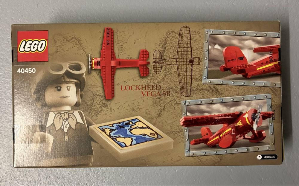 Lego 40450 – Hommage an Amelia Earhart (Neu & OVP) (Neu und ...
