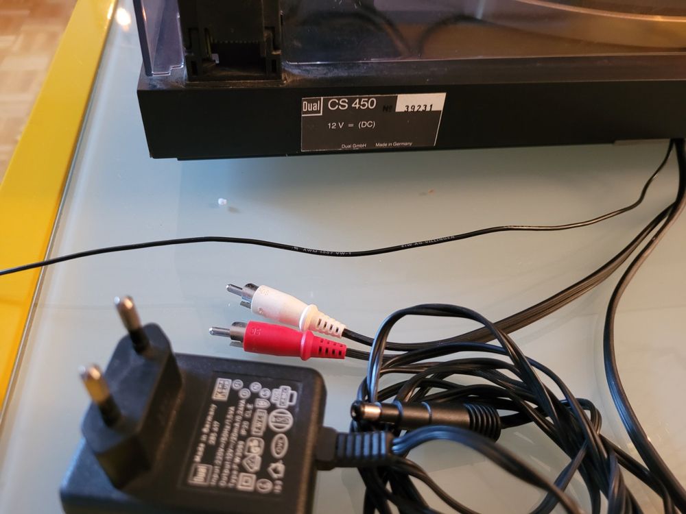 Plattenspieler Dual CS 450 Gold Edition (gebraucht) | Kaufen auf Ricardo