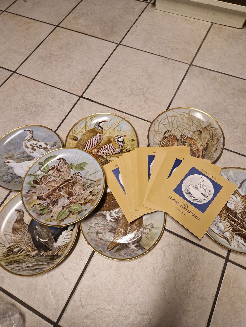 Franklin Porcelain – Gamebirds of the World – Basil Ede (Gebraucht) in ...