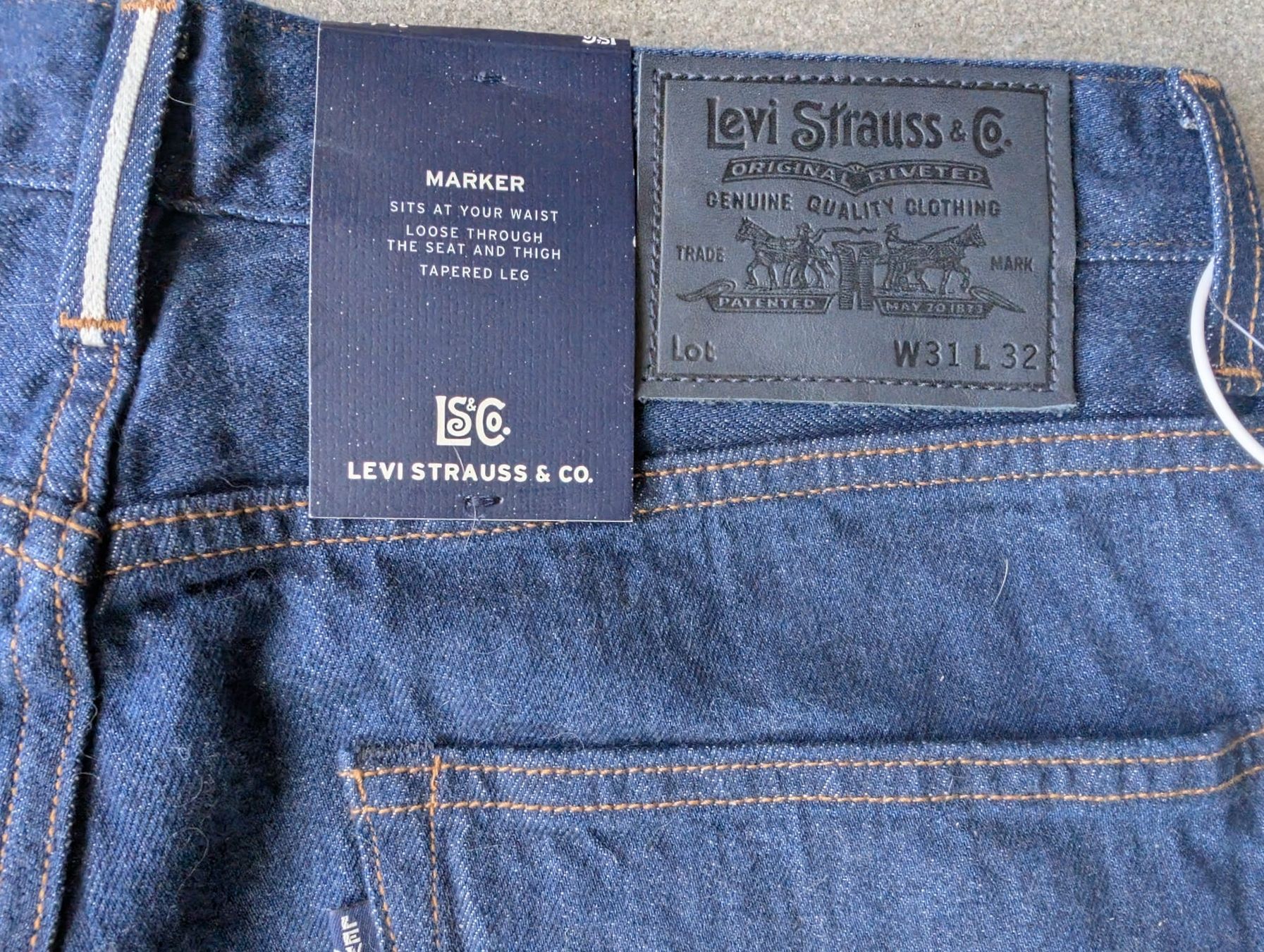Levi's Blue Tab Selvedge jeans (Neuf avec emballage d'origine) à Renens ...