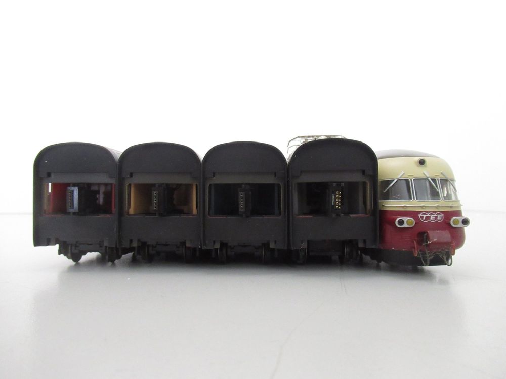 TRIX 22135 Schweizer TEE-Elektro-Triebzug Gottardo DigiSound (Gebraucht ...