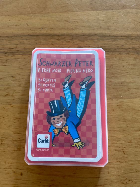 Schwarzer Peter Spielkarten Set, Carlit, Retro Spiel Spass (Gebraucht ...