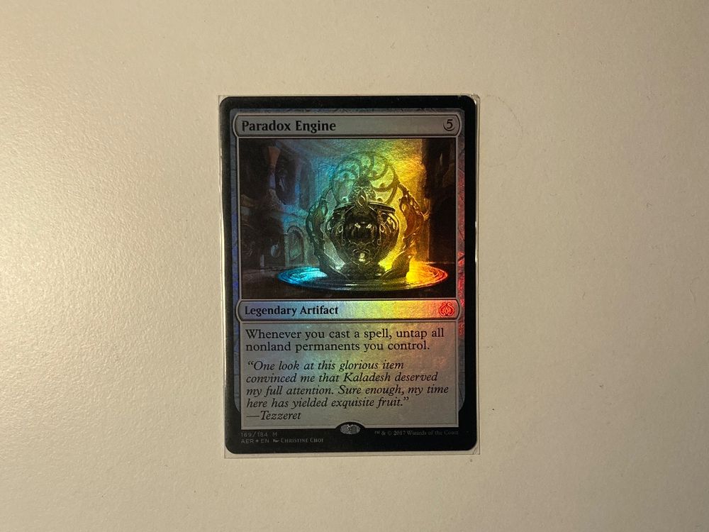 Magic Karte Paradox Engine Foil Mint | Kaufen auf Ricardo