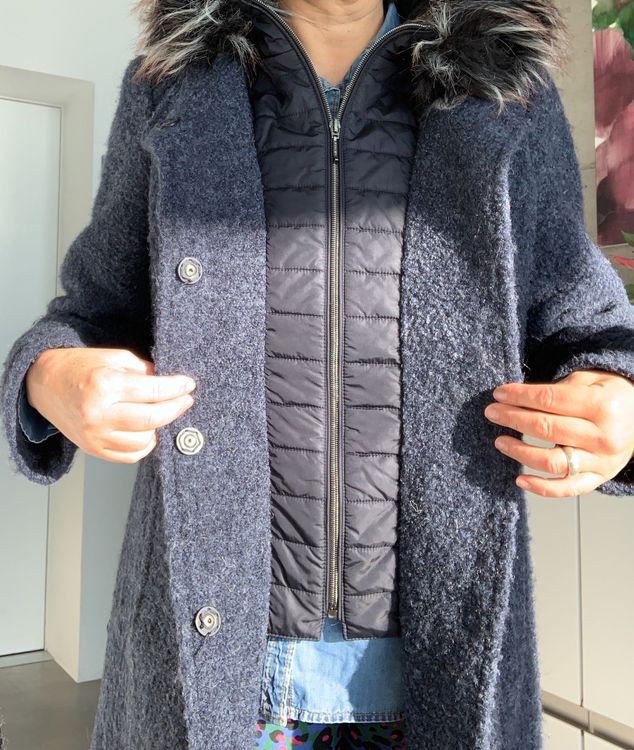 Gil Bret Superbe Manteau Bleu 42 Kaufen Auf Ricardo