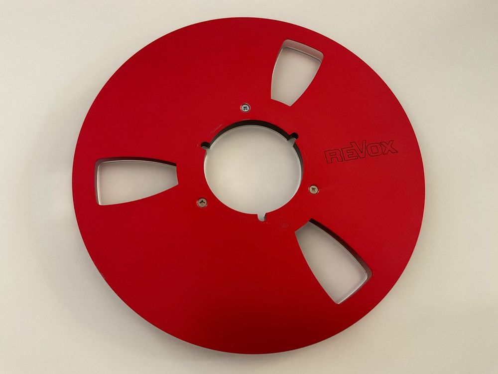 ReVox NAB Spule Rot/Silber (Gebraucht) in Langenthal für CHF 35 – mit ...