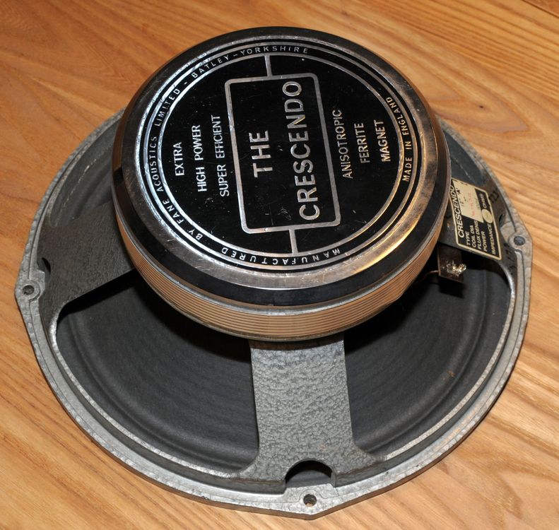 Loudspeaker Model Fane Crescendo 12A, rare vintage (1978) | Kaufen auf ...