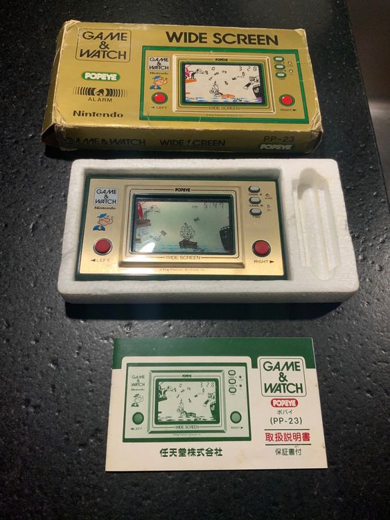 Nintendo Game & Watch Popeye 1981 Boxed | Kaufen auf Ricardo