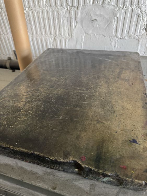 Massive Specksteinplatte Zum Farbenmischen Für Künstlera Kaufen Auf Ricardo 