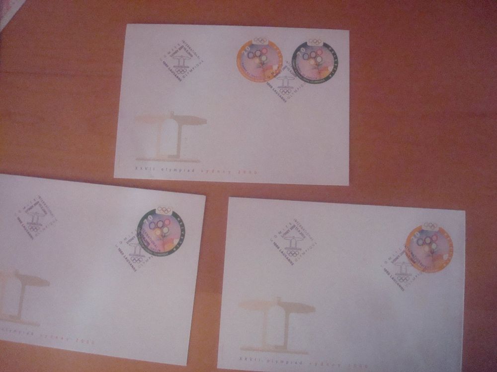 CH 2000 FDC Olympiade 2 FDC und einzeln | Kaufen auf Ricardo