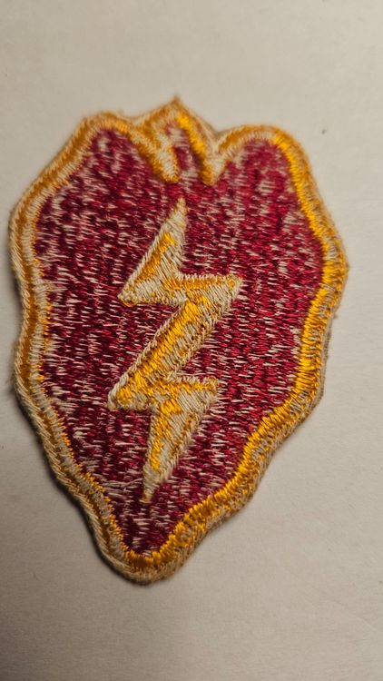 US Army Patch WWII 25th Infantry Division Tropic Lightning (Gebraucht ...