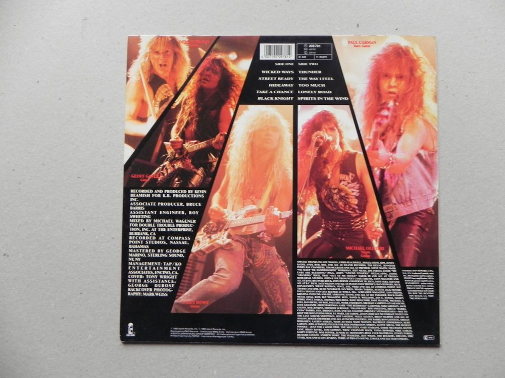 LP USA Heavy Metal Band Leatherwolf 1989 Street Ready | Kaufen auf Ricardo