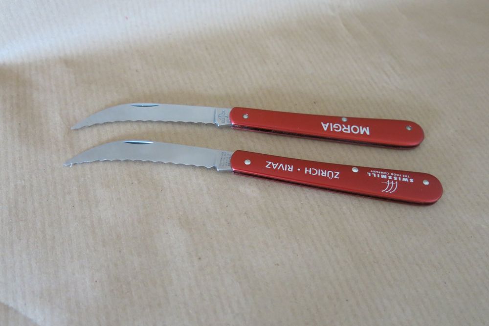 2 Victorinox Backermesser Werbemesser Rot Elinox Alox | Kaufen auf Ricardo