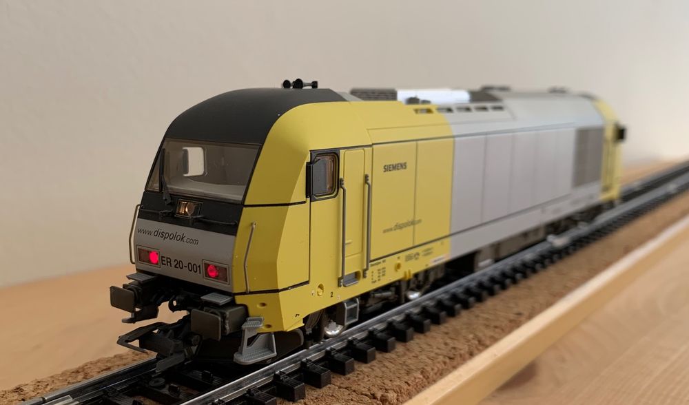 Roco 69399, Diesellok, ER 20, SIEMENS Dispolok, H0, digital (Neu (gemäss Beschreibung)) in ...