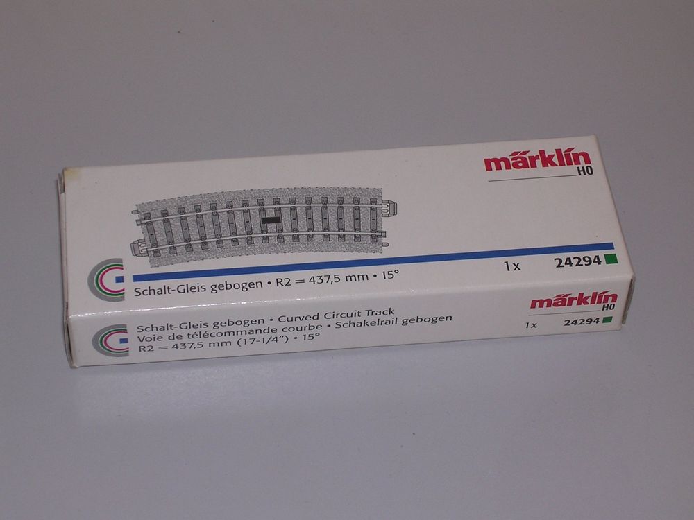 Märklin 24294 Schalt-Gleis R2 mit OVP, neu! | Kaufen auf Ricardo