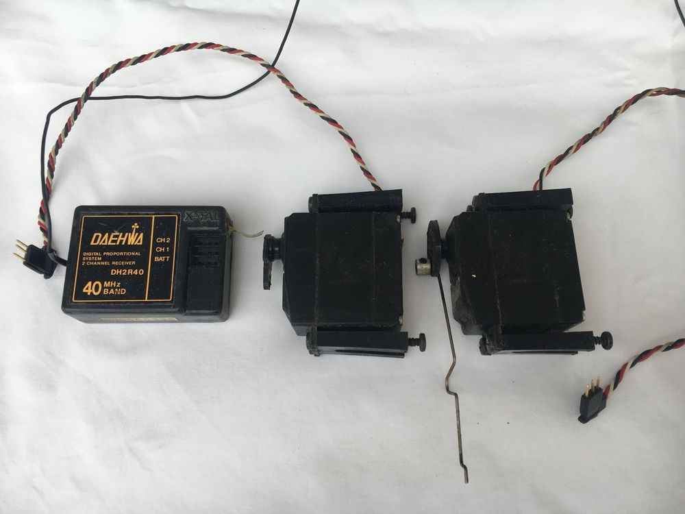 Servos und Empfänger Daehwa DH-86 für Fernsteuerung (Gebraucht) in ...