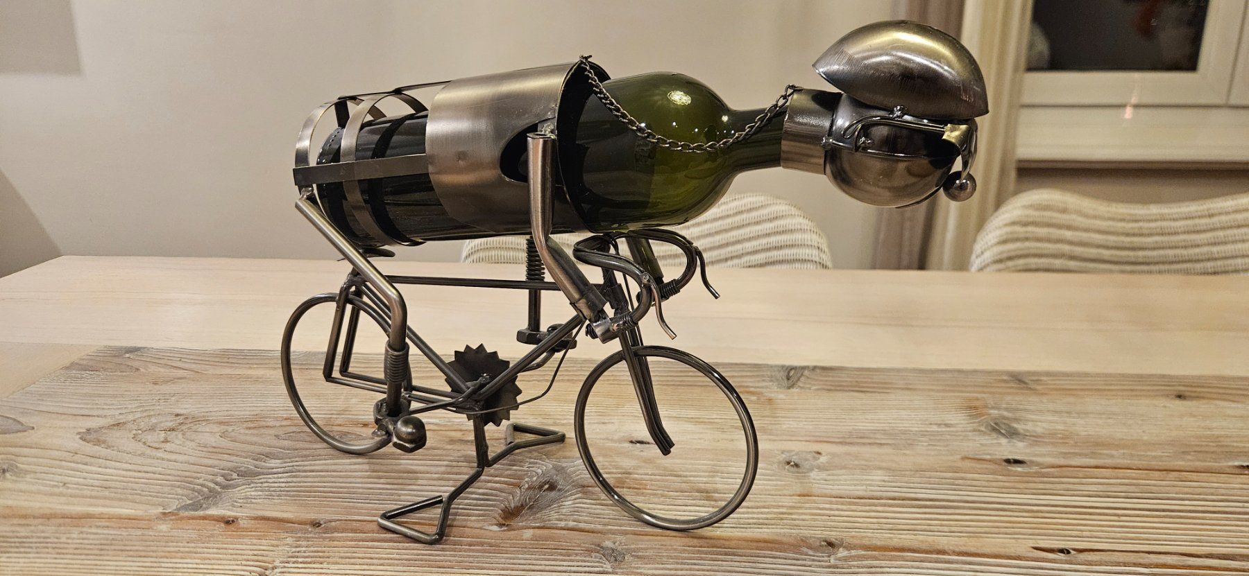 Weinhalter Fahrrad Metall – originelle Geschenkidee 🎁🚴‍... (Neu (gemäss ...