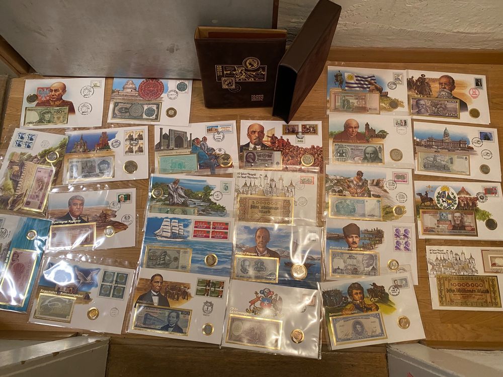 Numis-Noten-Briefe Sammlung inkl. Album /// B198 (Gebraucht) in Bern ...