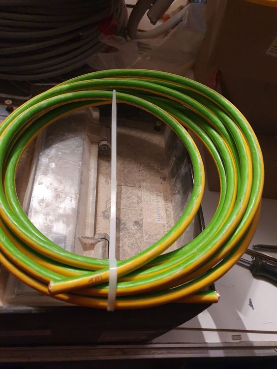 Kabel pot 25mm2 Einzelleiter Erde T-Litze 4m (Neu (gemäss Beschreibung ...
