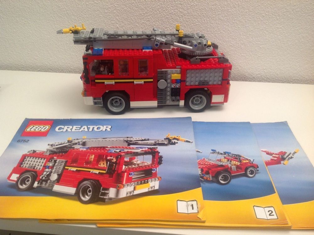 Lego Creator 3in1 Feuerwehrauto 6752 (Gebraucht) in Willisau für CHF 59 ...
