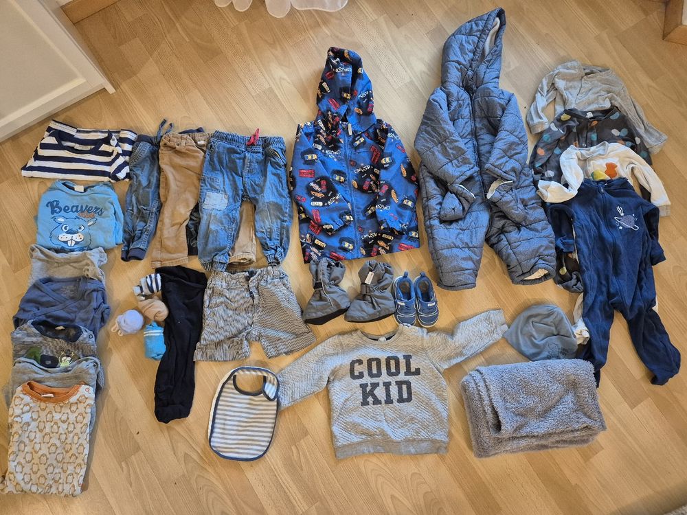 ️🩵🧑‍🎄Winter Junge Kleiderpaket Grösse 80, Top Zustand! (Gebraucht) in ...