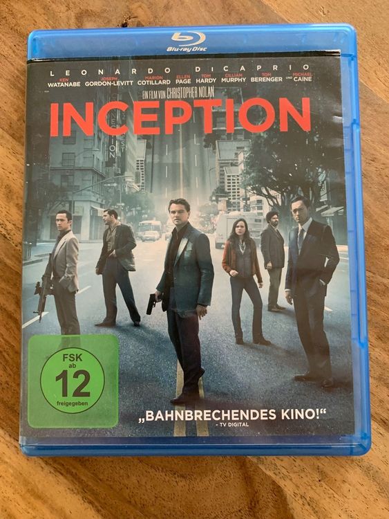 ** DVD Blu-Ray Disc ' Inception ' mit Leonardo Di Caprio ** (Gebraucht ...