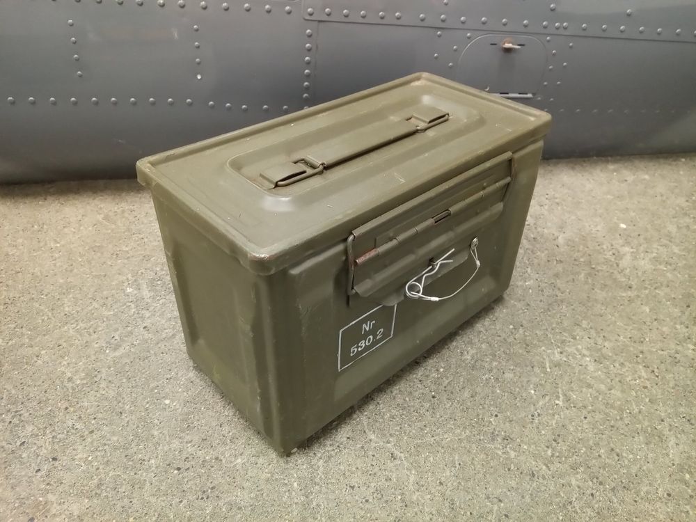Munitionskiste schweizer Armee MG64, 12.7mm (Gebraucht) in Krauchthal ...