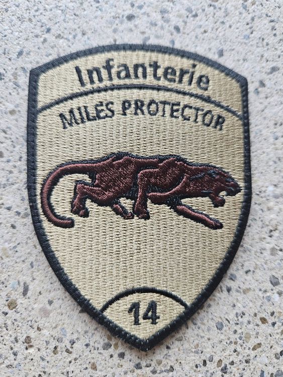 Badge Infanterie 14 mit klett *** | Kaufen auf Ricardo
