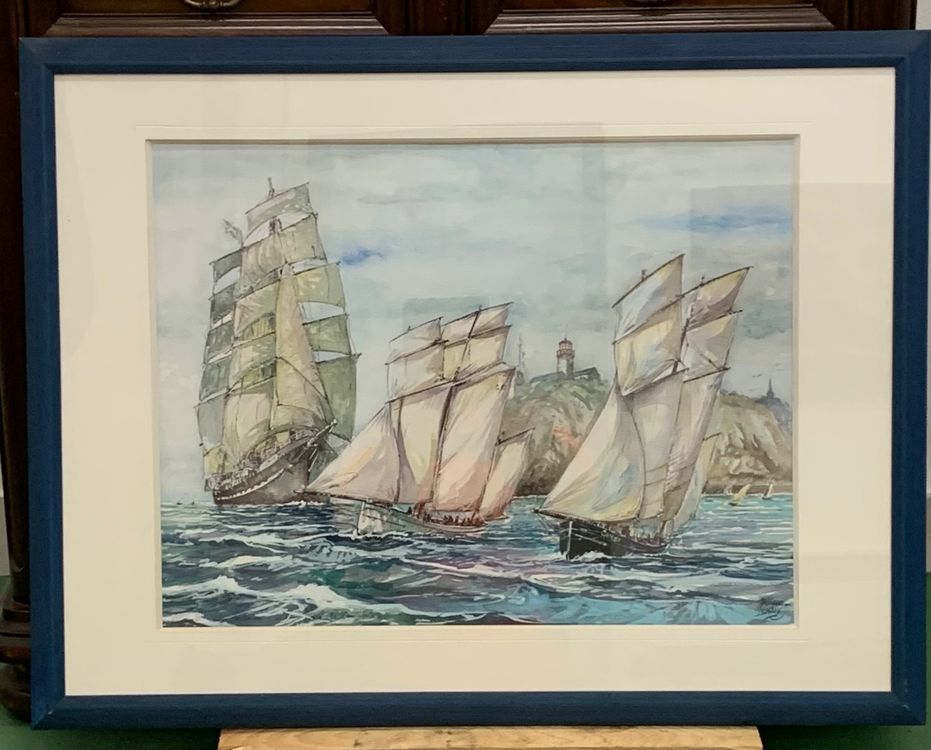 Ölbild Schiffe | Kaufen auf Ricardo