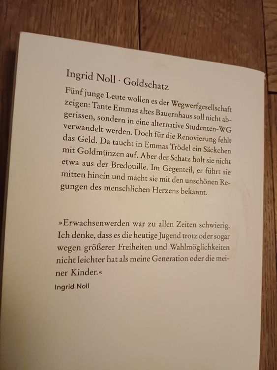 Spannender Krimi für kalte Tage: Ingrid Noll - Goldschatz (Neu (gemäss ...